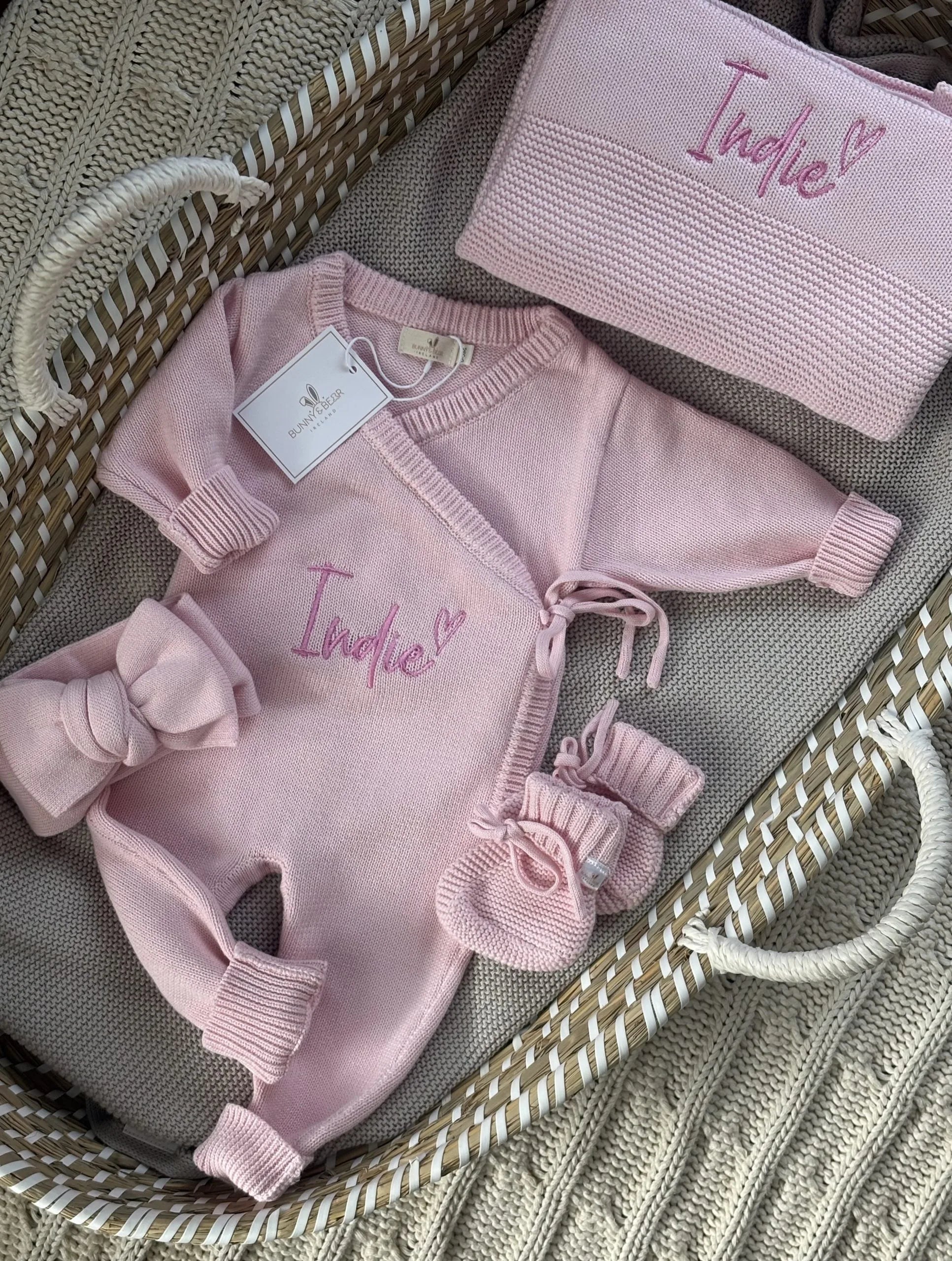 Wrap Romper Bundle (Colour options & Personalisation Available) – Bunny ...